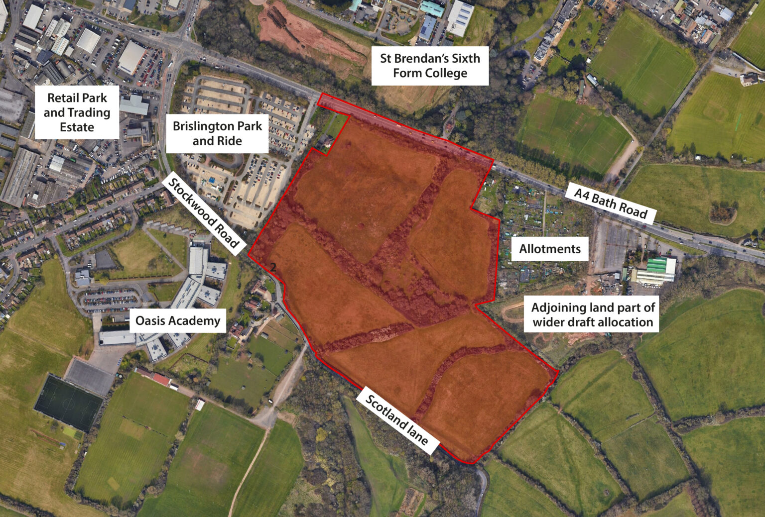 The Site • Bellway Bath Road